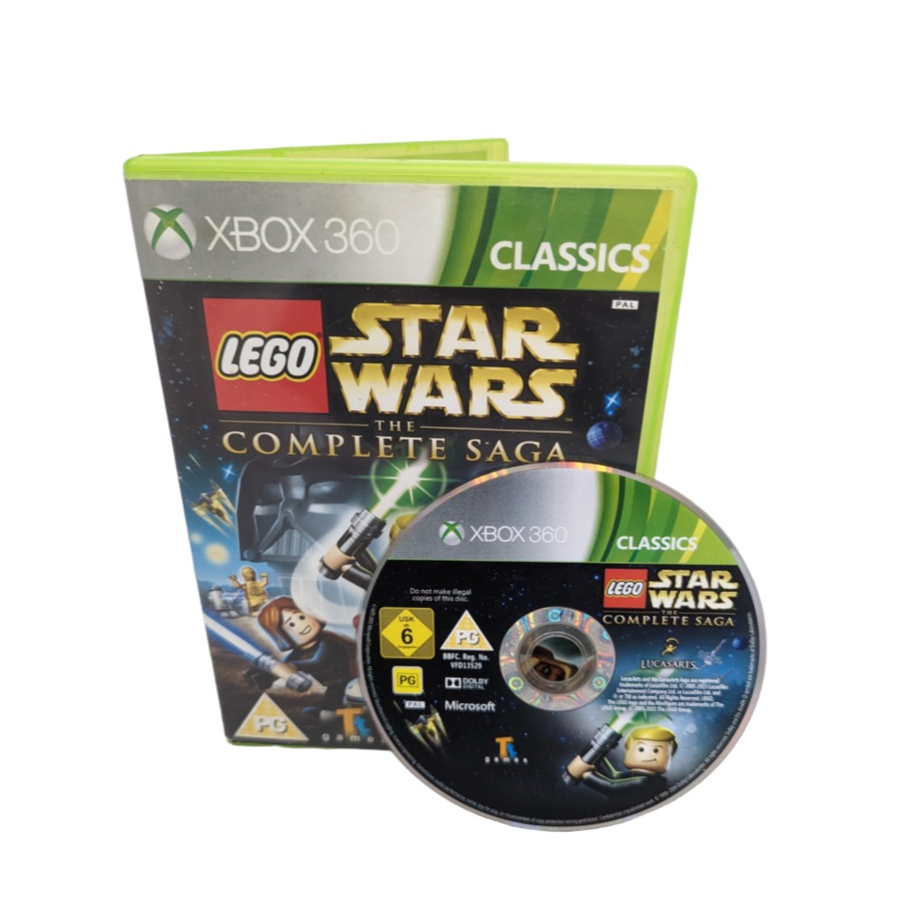 Pre-owned Lego Star wars Complete Saga Xbox 360 Game - Own4Less